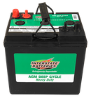 Interstate GC2-HD-AGM Extreme Cycle Golf Cart Battery | GarageAndFab.com