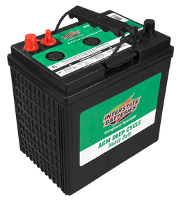 Interstate GC2-HD-AGM Extreme Cycle Golf Cart Battery | GarageAndFab.com