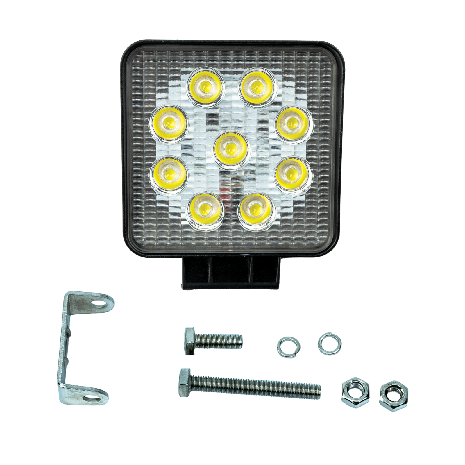 Vivid VLED-WL-20 Industrial Series Led Work Light 4 Inch Square Flood ...